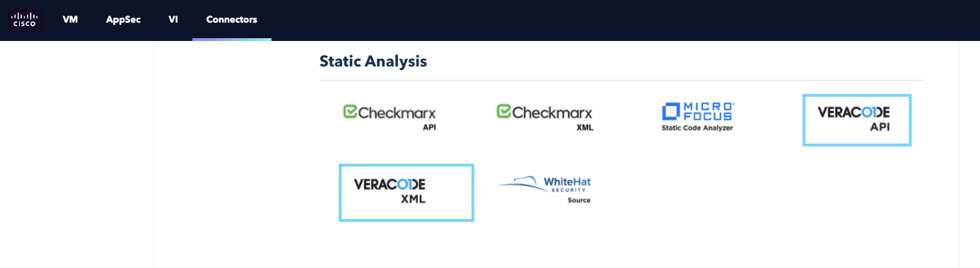 Veracode Connectors - API and XML – Kenna FAQ